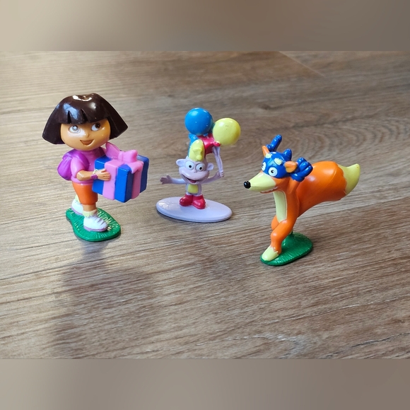 Toys | Vintage 205 Dora The Explorer Cake Topper Toys Boots Swiper No ...